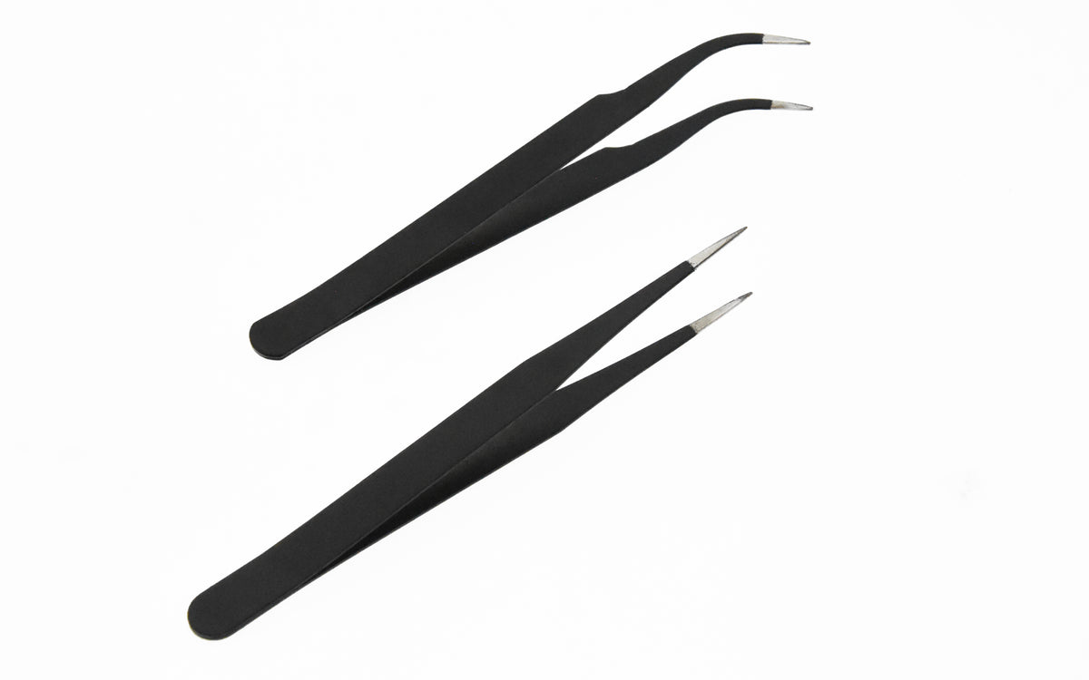 Anti-Static Tweezer Kit - Essential for Safe Handling of Delicate ...